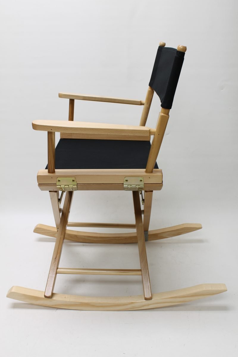 Gold Medal Rocking Director’s Chair – Table Height | The Chair Store